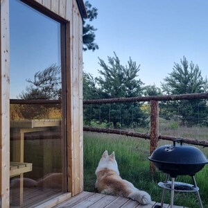 Sauna Plan Blueprint and Guide PDF - Shed - Outdoor Sauna - Wood Fired ...