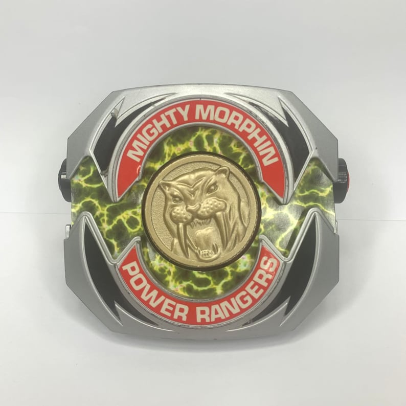 Power Rangers Vintage Legacy Lightning Collection Morpher Sticker Lens Morphin Sequence - Etsy