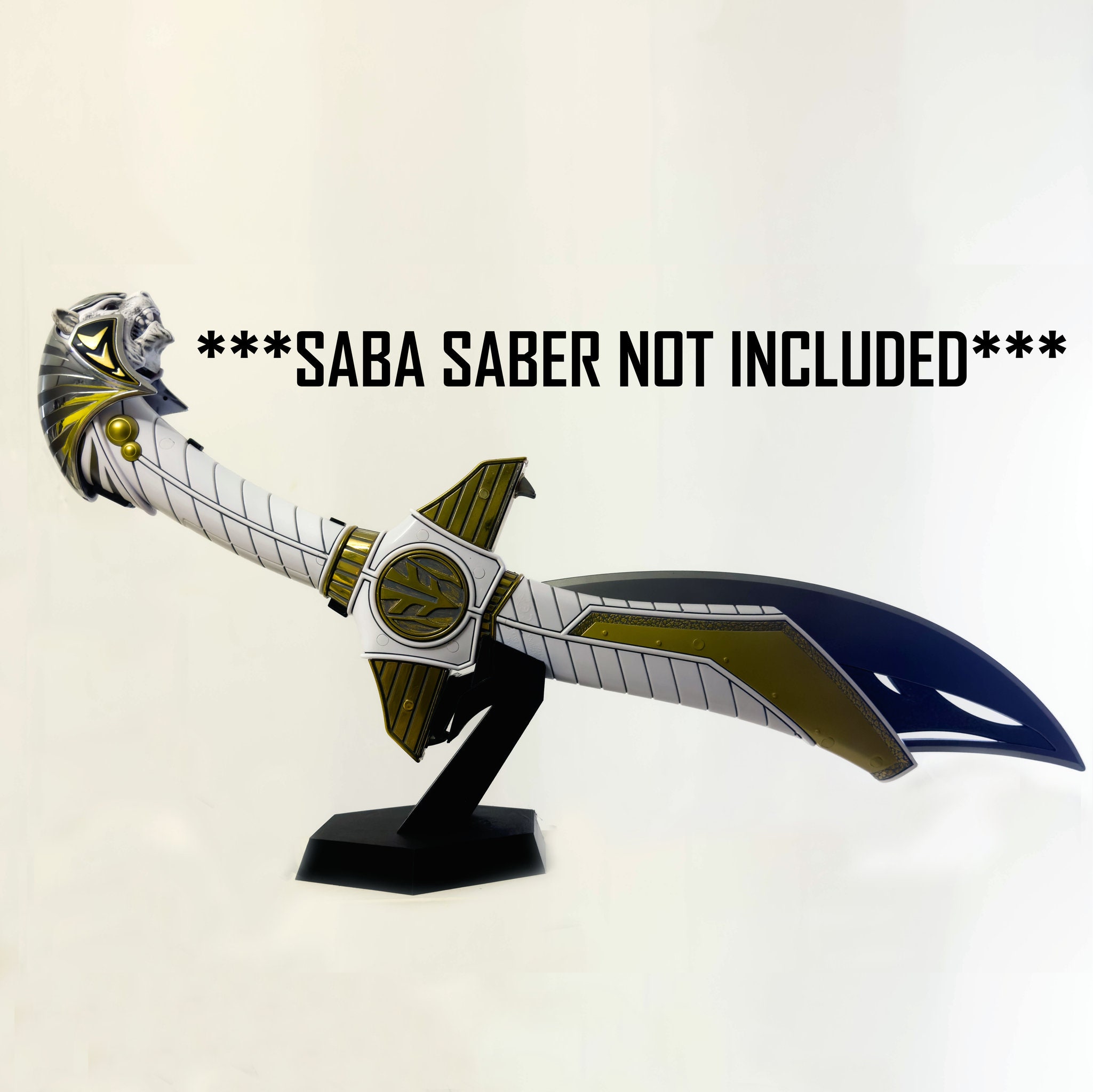 Power Rangers Saba Sword Legacy Small Stand Display - Etsy