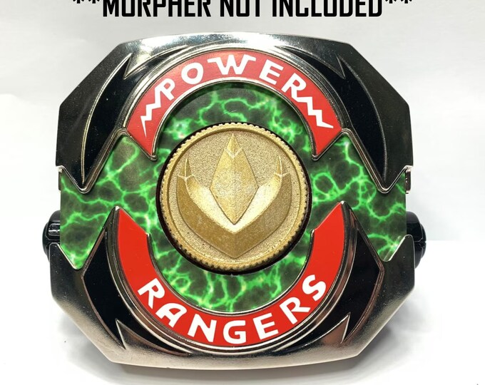 Power Rangers Vintage Legacy Lightning Collection Morpher Sticker Lens ...