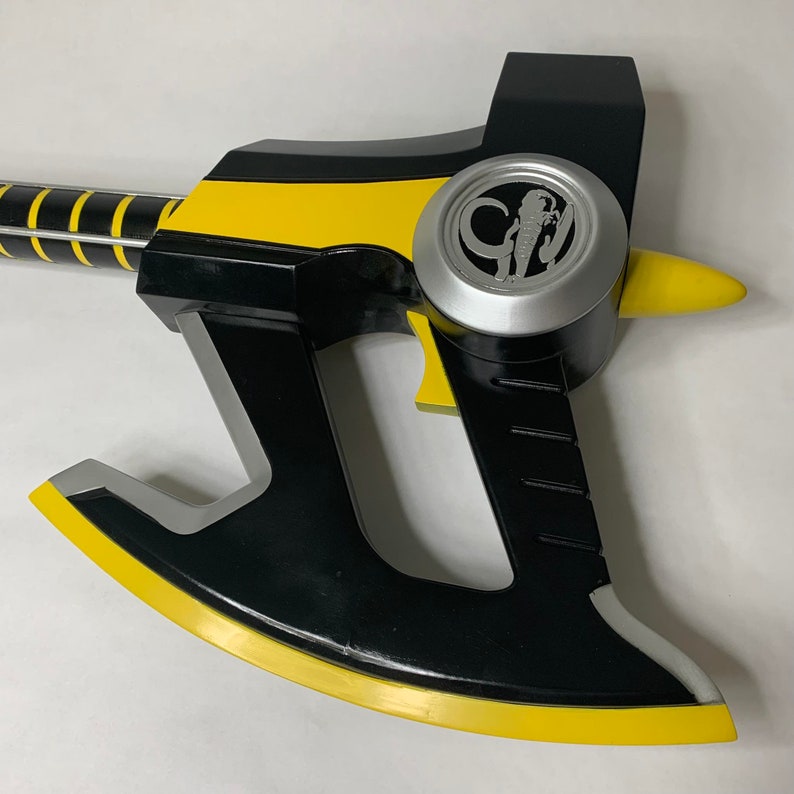 Power Rangers Power Ax Black Ranger 1:1 Replica Cosplay - Etsy