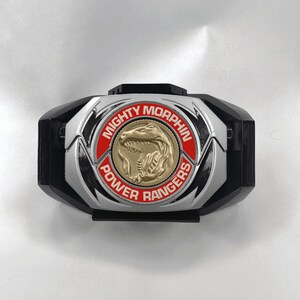 Zyuranger Power Rangers Replica 91/93 Silver Morpher & Dino Buckler - Etsy