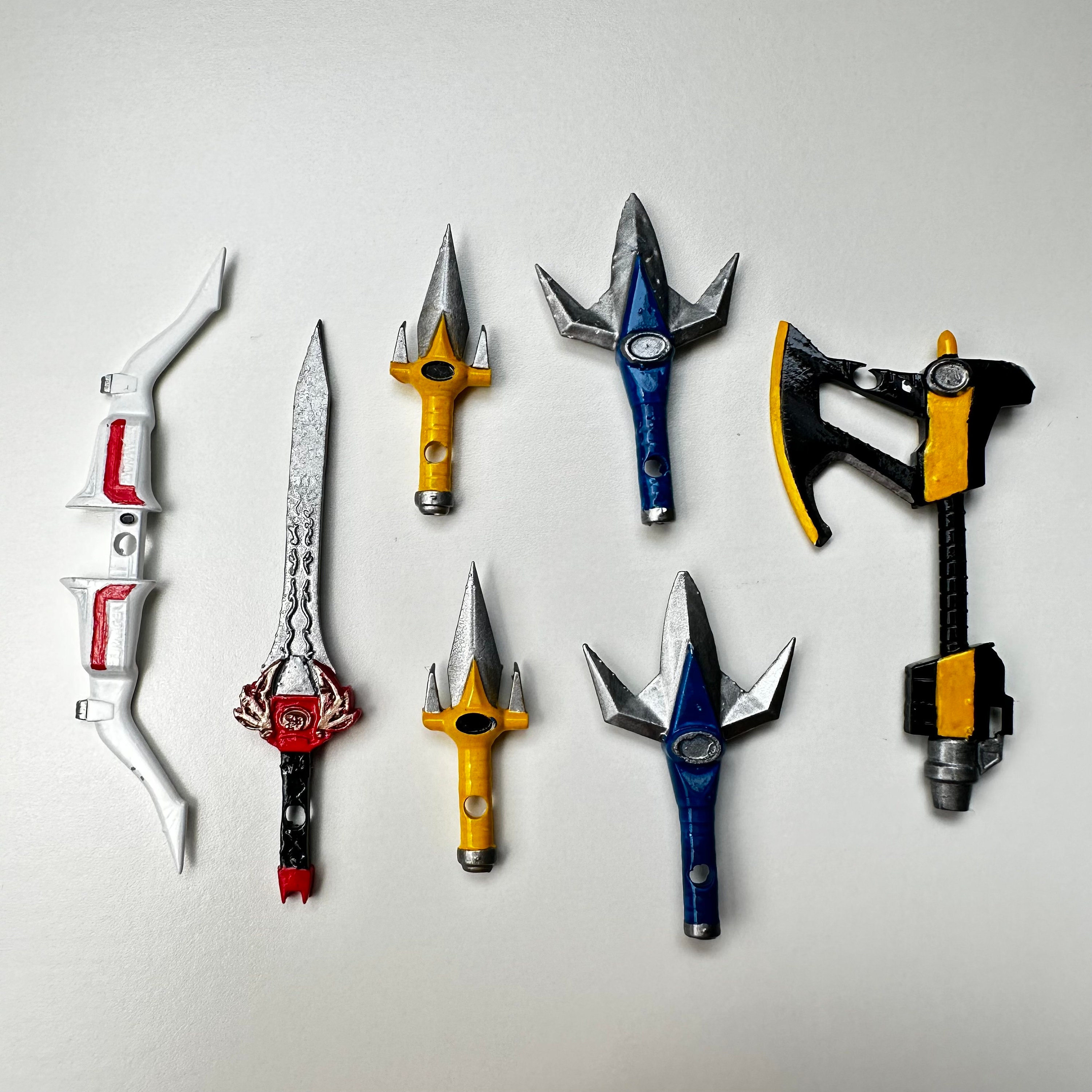 Pin De Armas De Los Power Rangers