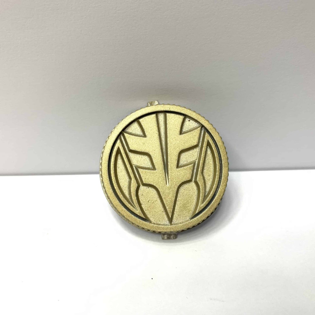 Power Rangers White Ranger Tigerzord Power Coin Lightning Collection ...