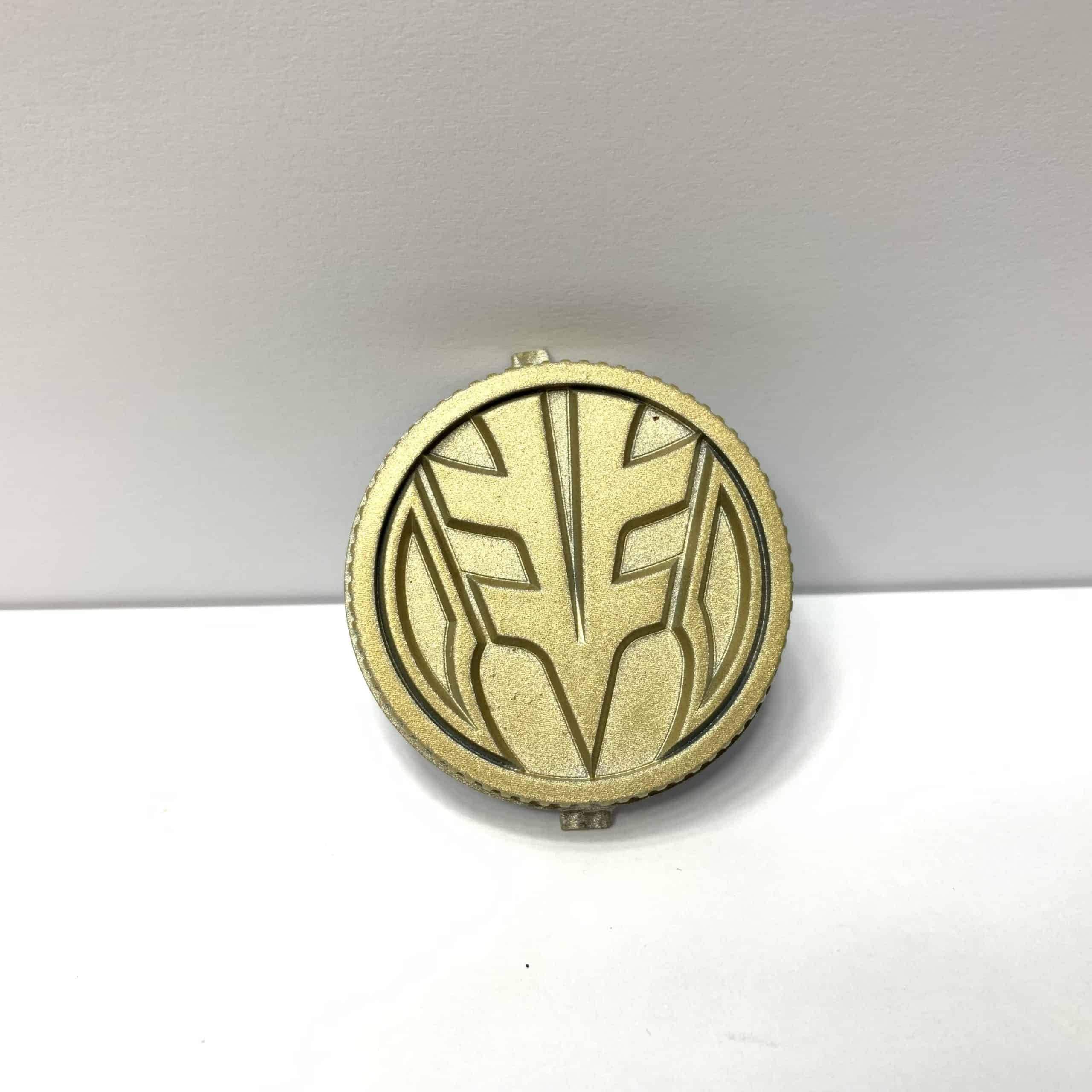 Power Rangers White Ranger Tigerzord Power Coin Lightning Collection ...