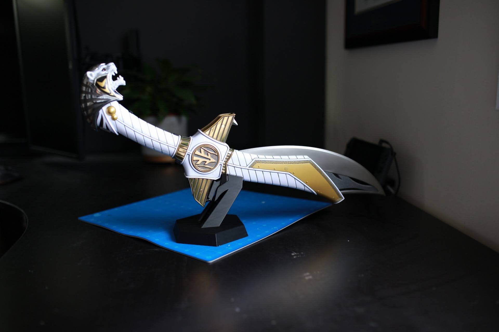 Power Rangers Saba Sword Legacy Small Stand Display - Etsy