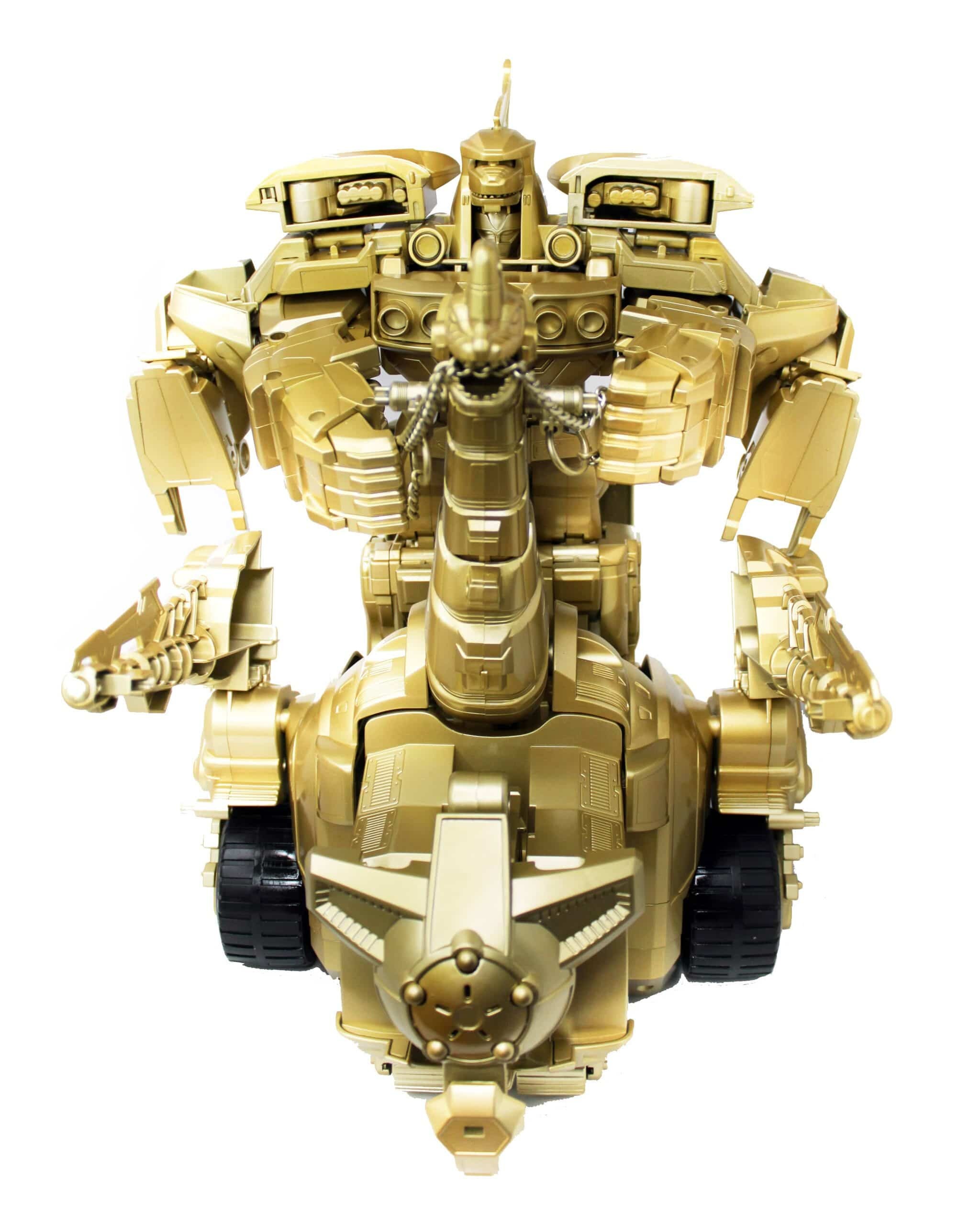 Power Rangers Deluxe Gold Ultrazord Dino Megazord, Dragonzord & Titanus ...
