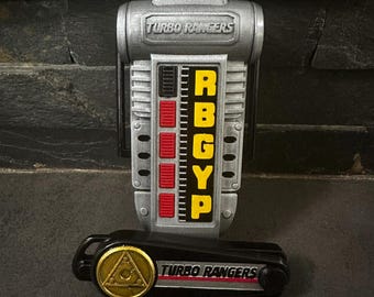 3D Printed & Painted Power Rangers Turbo Morpher / Carranger - Accel ...