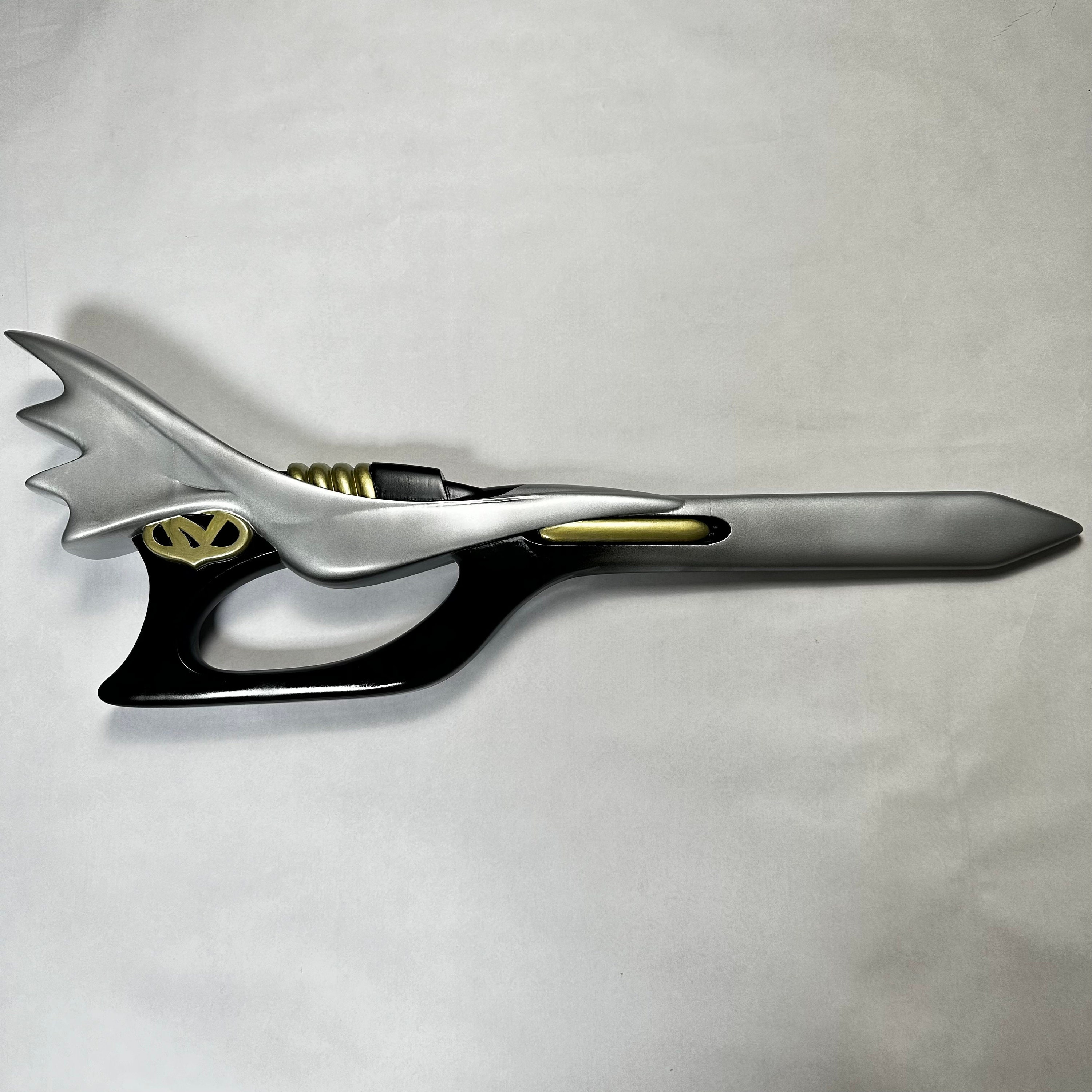 Power Rangers in Space Psycho Silver 1:1 Cosplay Weapon Saber - Etsy