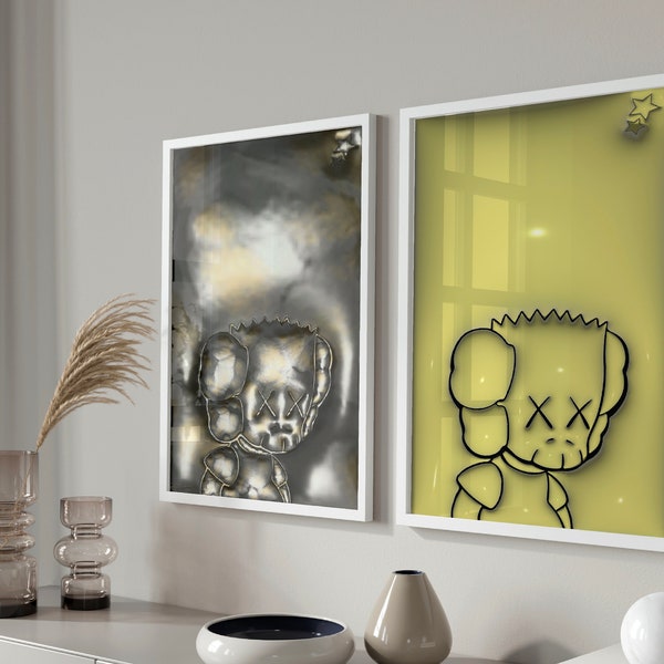 Kaws 3d Print Files - Etsy