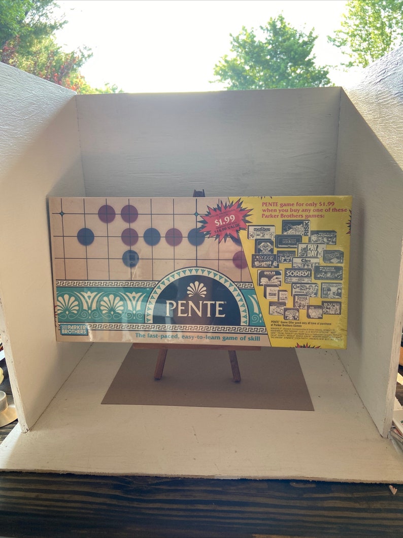 1989 Pente Board Game Brand New Sealed Vintage Parker - Etsy
