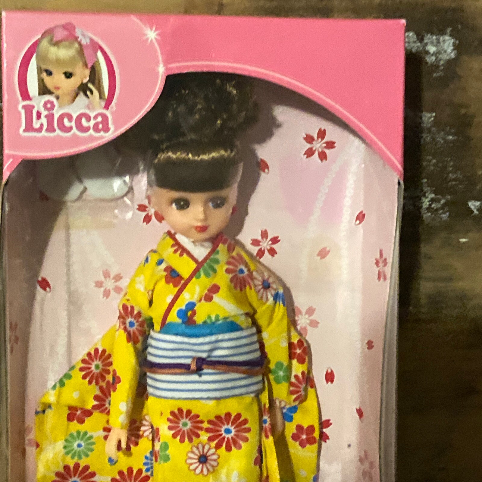 Licca 1987 Vintage Doll in Box Floral Design Kimono With Accessories - Etsy