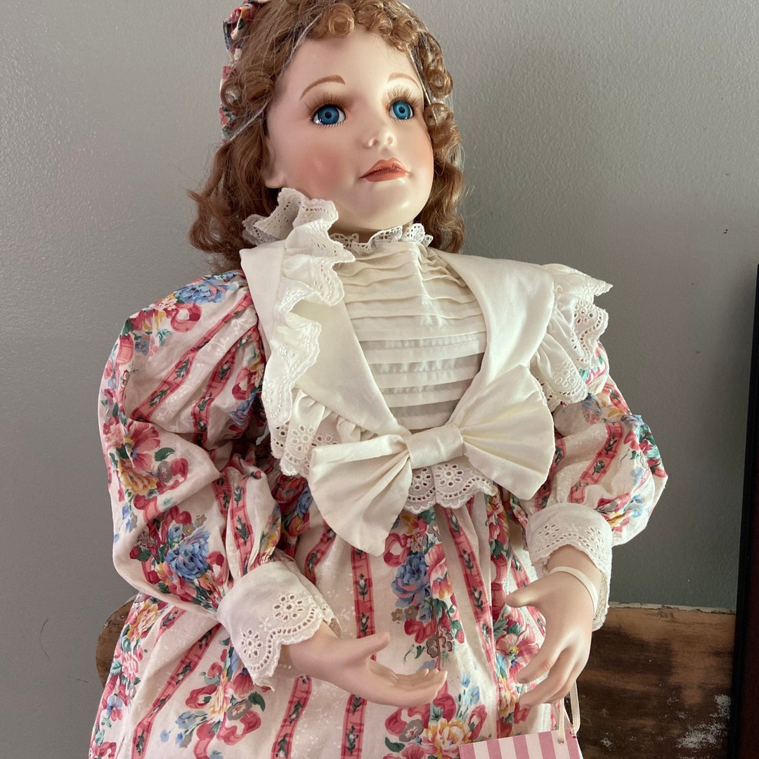 Hamilton Collection the Heritage Dolls 1991 amber 28 Porcelain Doll - Etsy