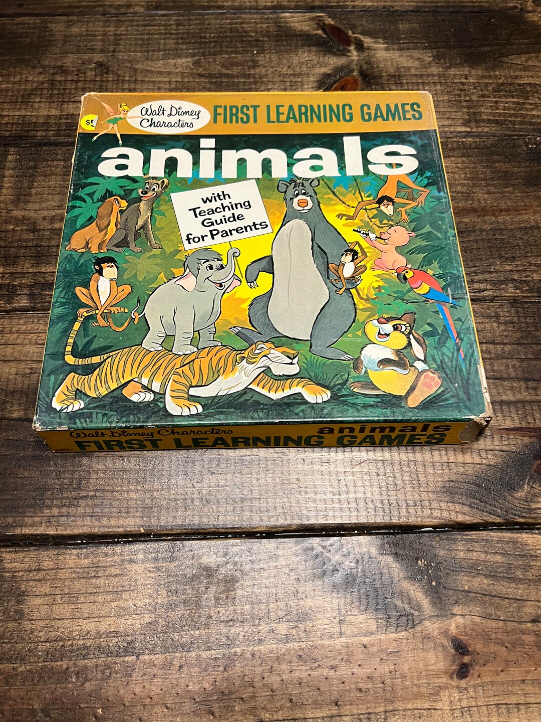 Walt Disney First Learning Games Animals Learning Games - Etsy