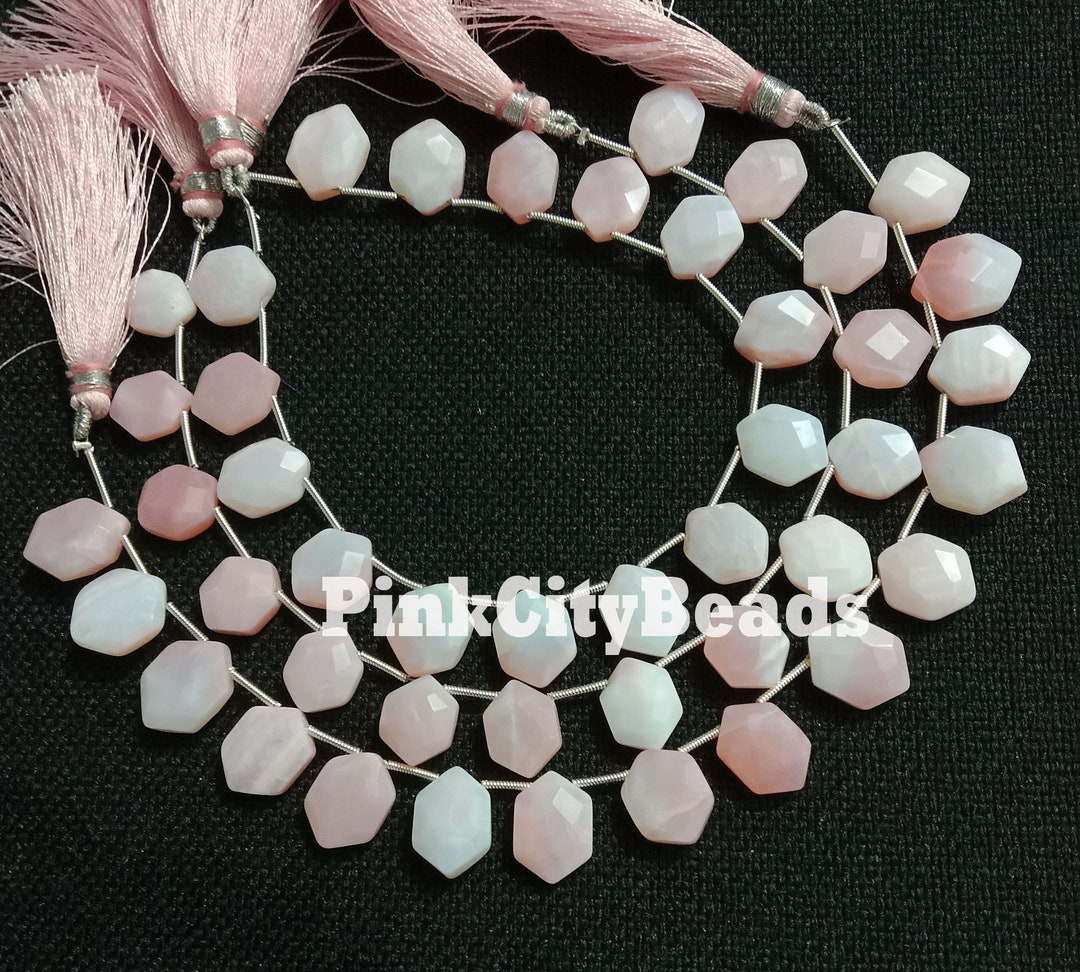 Opal Shaded Gate Fancy Shape Beads/ Beads for Jewelry/ Pink Opal ...