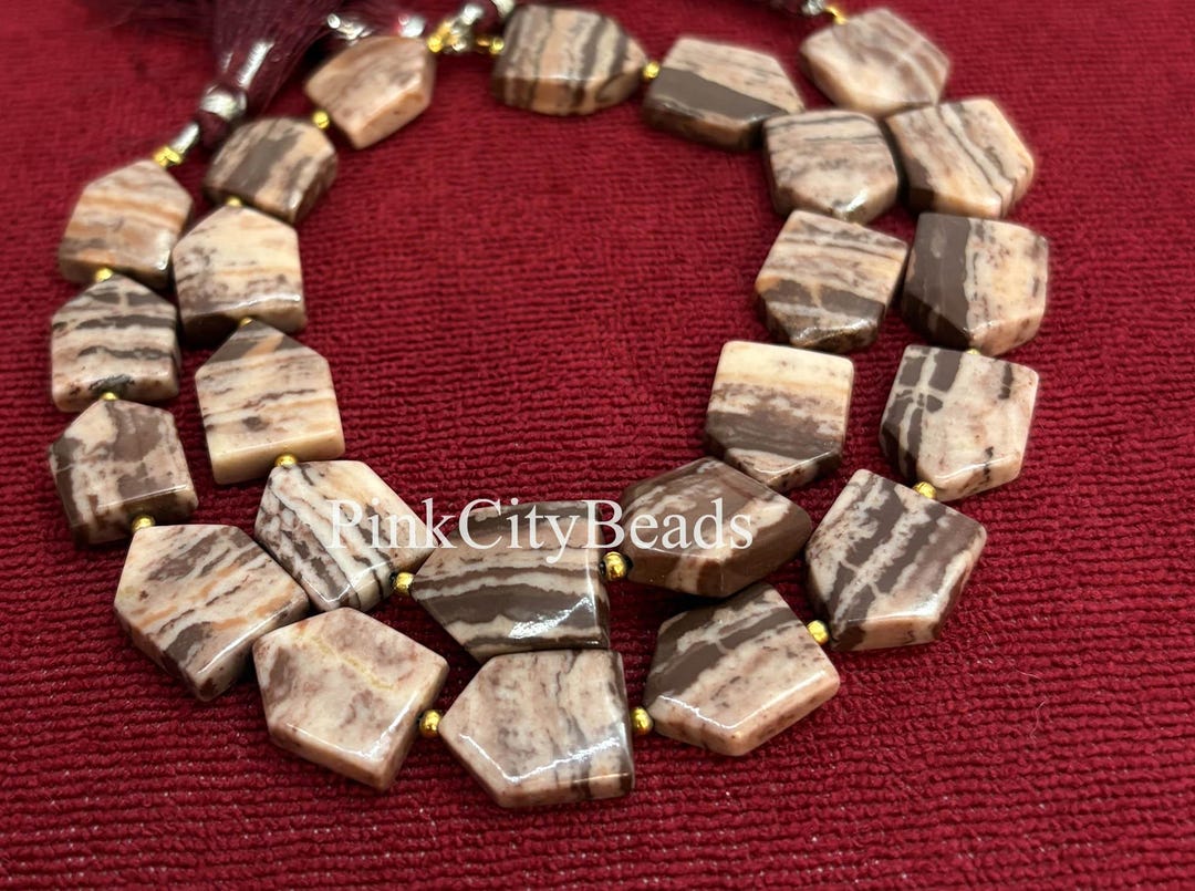 Brown Aragonite Beads, Smooth Fancy Gate Shape, 8 Inch Strand - Etsy