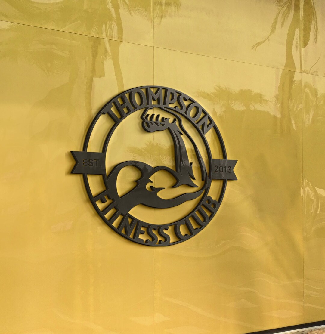 Personalized Gym Sign Cross Fit Sign Home Gym Signs Workout - Etsy