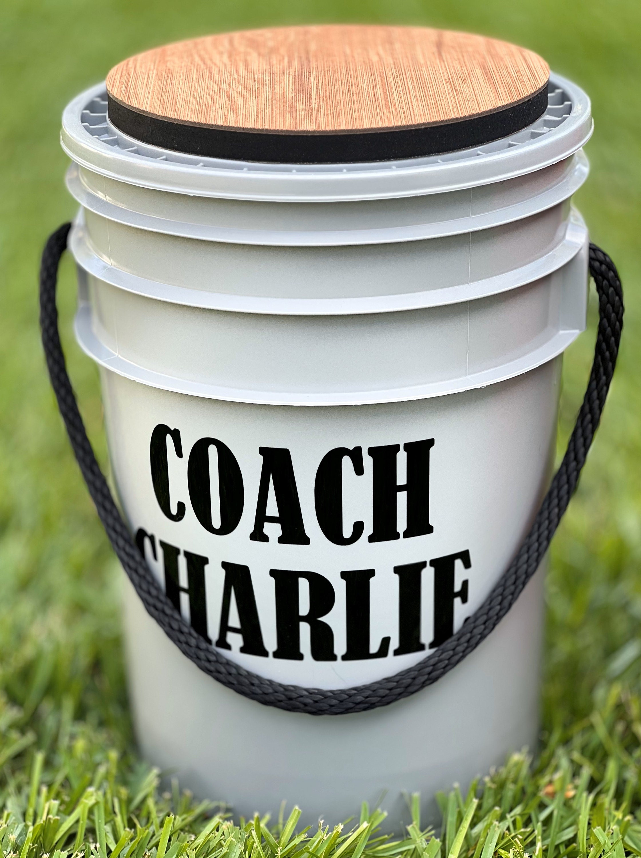 Baseball Gift Softball Gift - Custom Bucket, Baseball Bucket, Softball ...