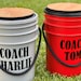 Custom Baseball Bucket or Softball Bucket: Padded Seat, Coach Gift - Etsy