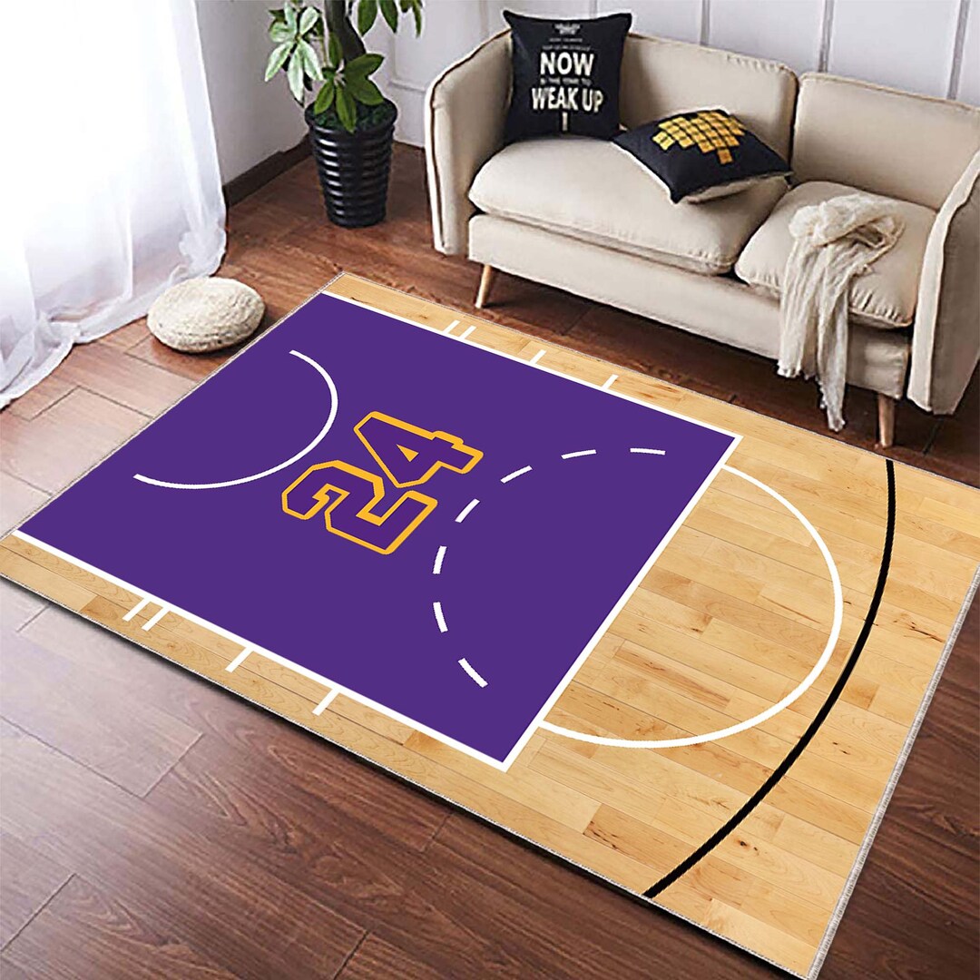 Realistic Basketball Court Rug, Game Rug, Children Play Time, Nursery ...