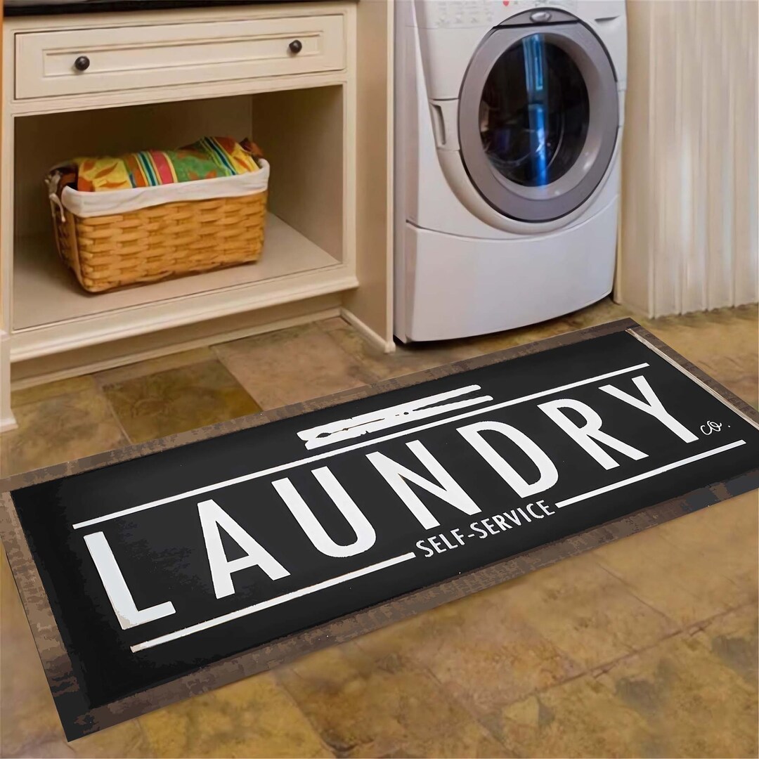 Laundry Room Decor, Decorative Laundry Room Rug, Mothers Day Gift ...