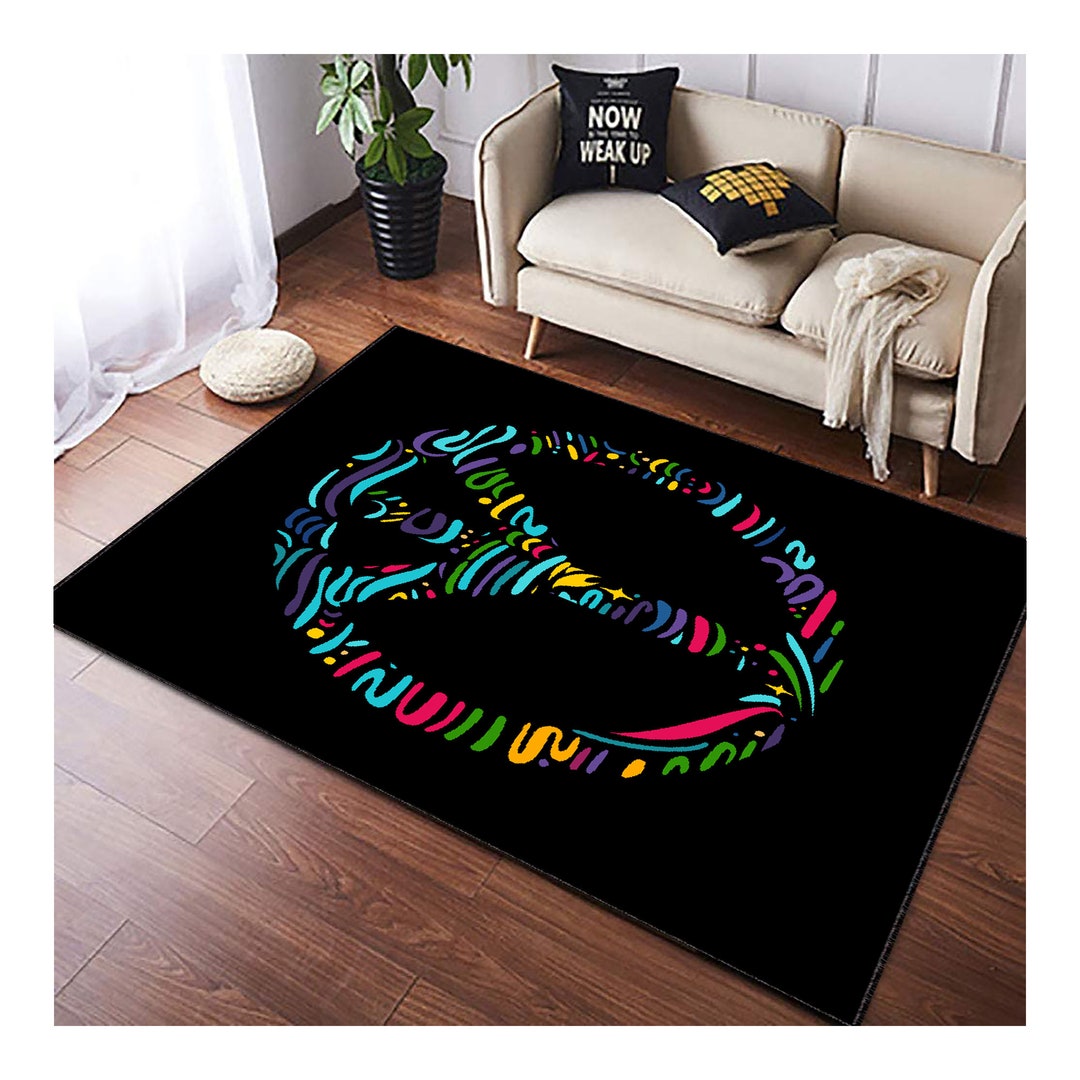 Peace Rug Peace Symbol for Those Who Support Peace Gift - Etsy UK
