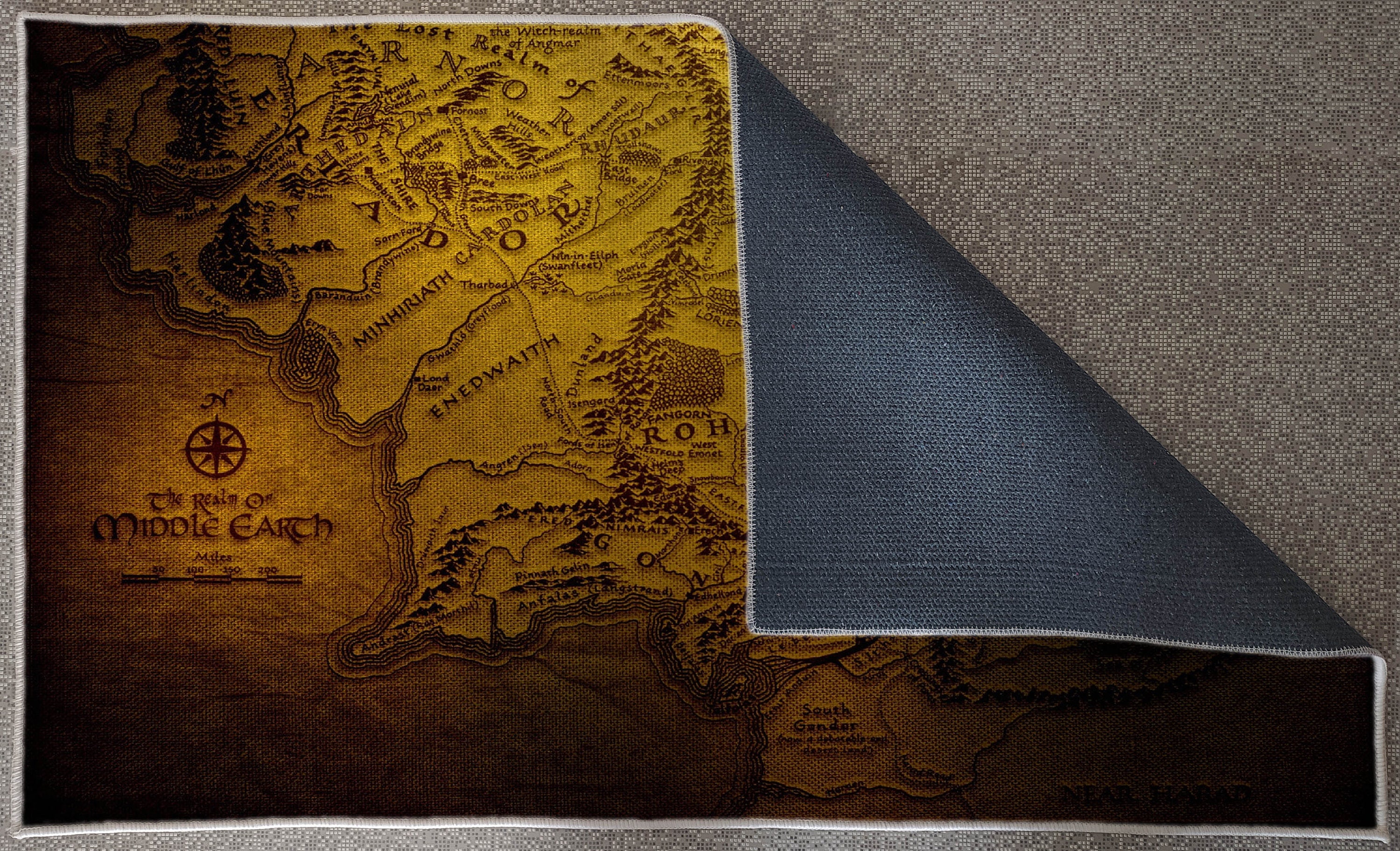 Lord of Ring Maps Earth Map Earth Map Rugs Lord of Map - Etsy UK