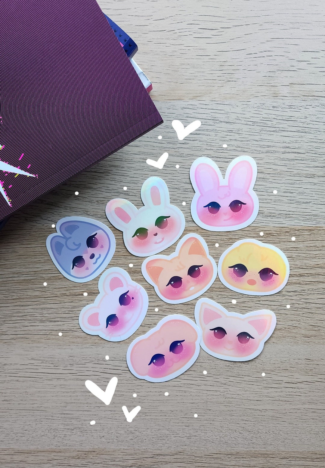 Stray Kids - Cute Skzoo Sticker - Etsy