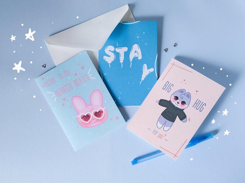 Stray Kids | Greeting Card | Stay Karte - Etsy
