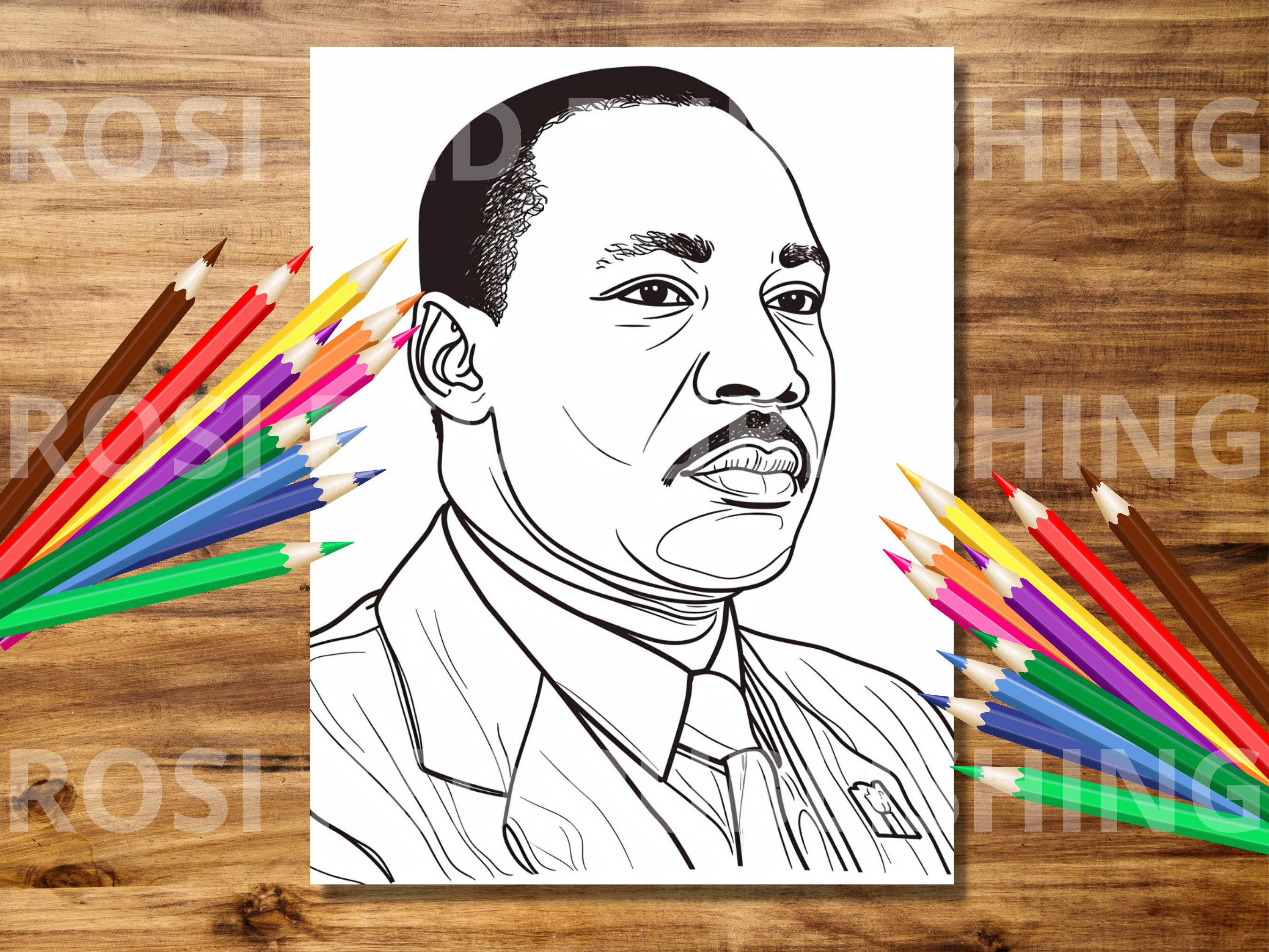 Black History Month: Coloring Book Featuring 10 Inspirational Icons for ...