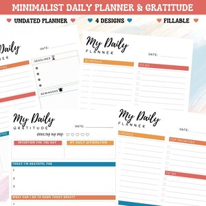 Digital Planner | Daily Planner | Undated Digital Planner | iPad ...
