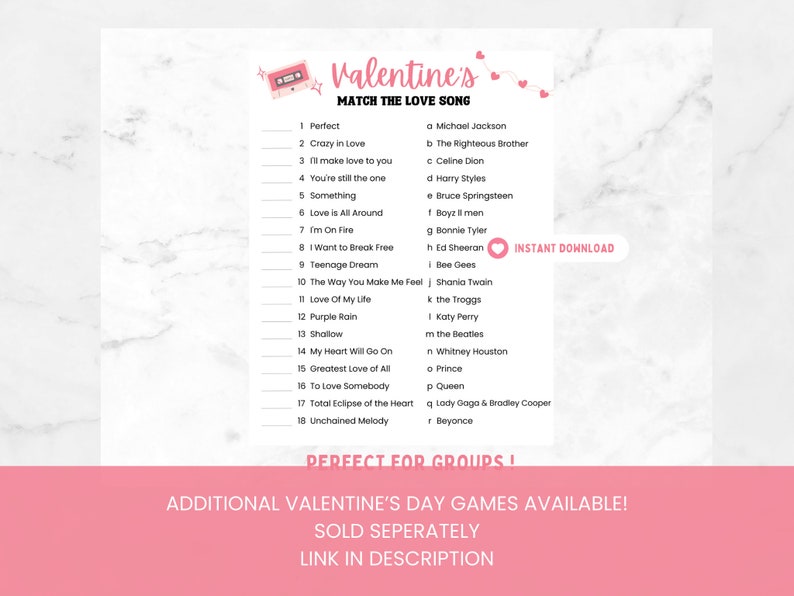 Valentines Scramble Game | Printable Game | Valentines Activity for ...