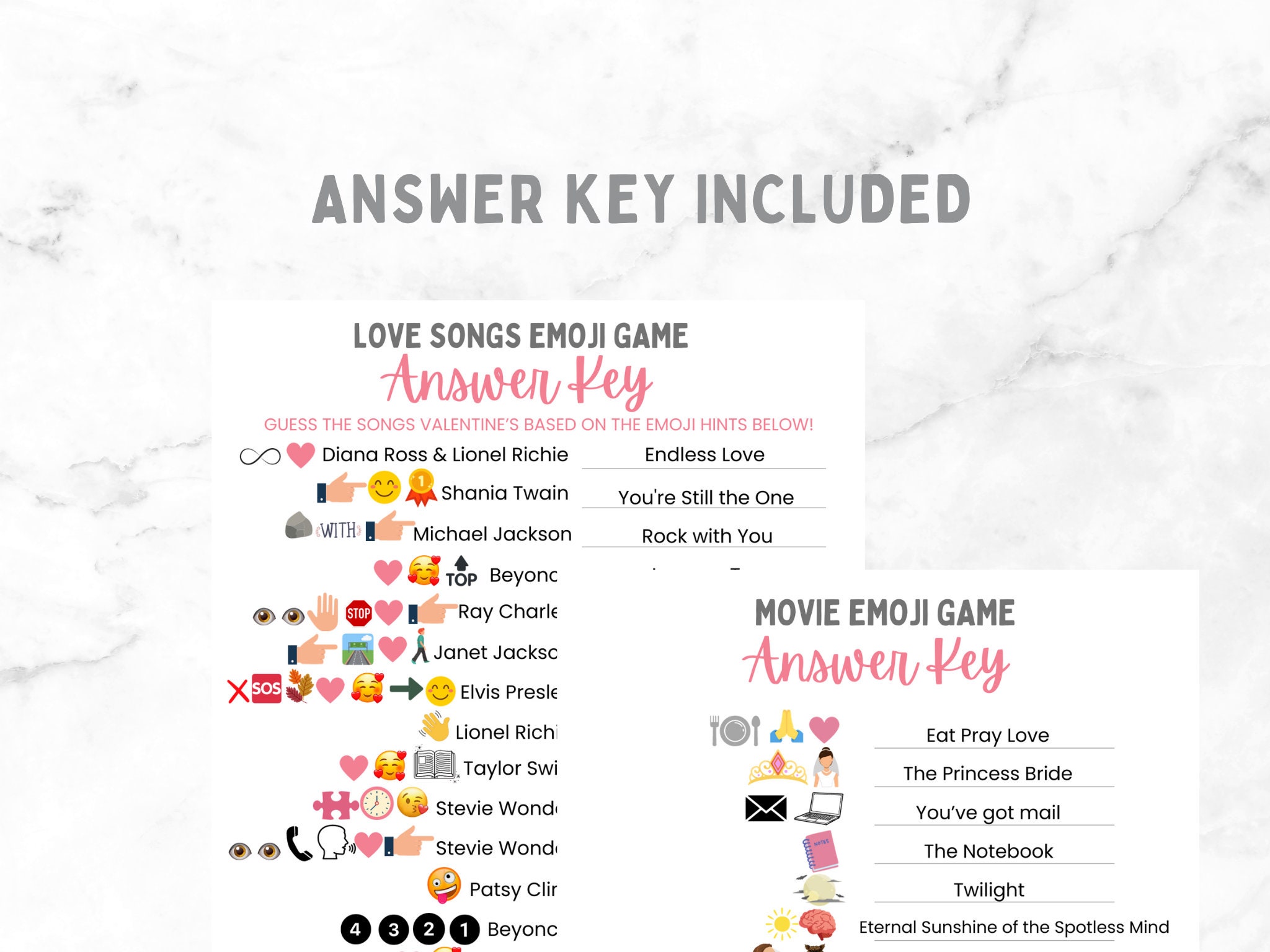 Valentines Emoji Game Bundle Valentines Songs and Christmas Movies ...