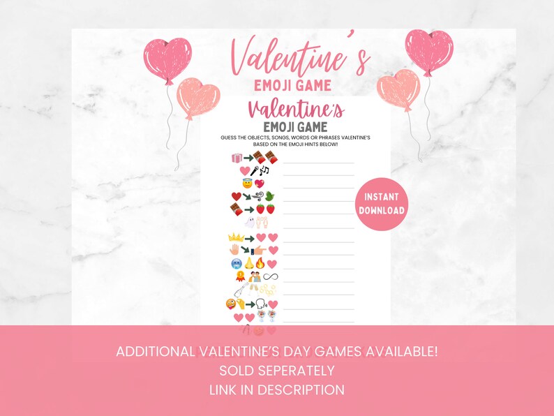 Valentines Emoji Game Bundle Valentines Songs and Christmas Movies ...