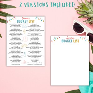 Summer 2024 Planner Bundle Printable Editable | Summer Calendar ...