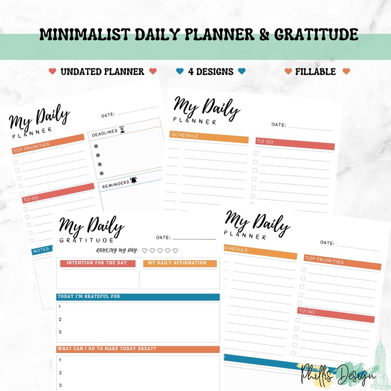 Digital Planner | Daily Planner | Undated Digital Planner | iPad ...