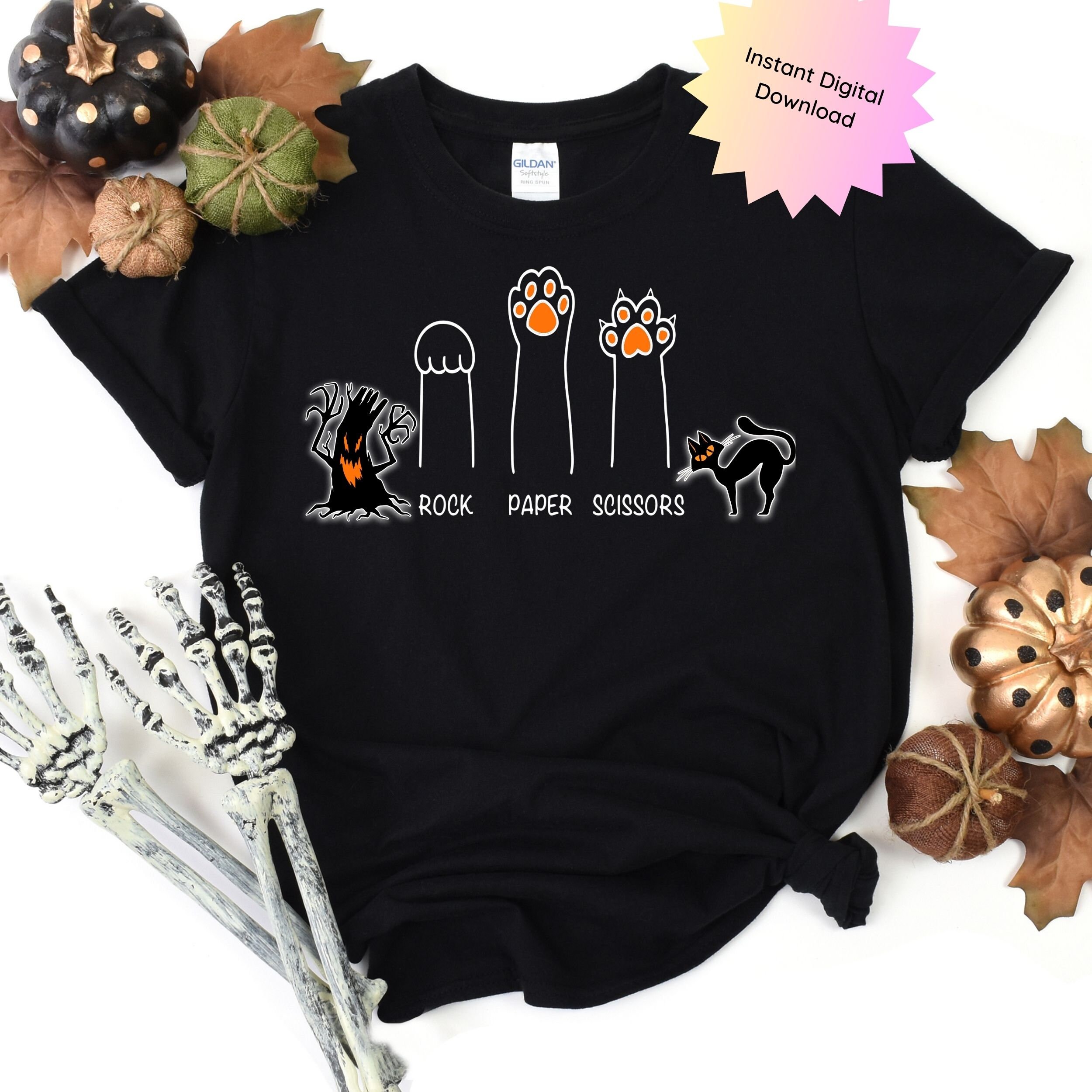 Rock Paper Scissors PNG, Animal PNG, Cat Paw, Cat Lovers Gift, Animal ...