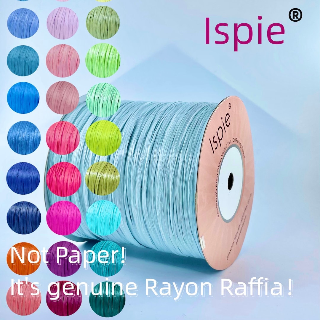 Raffia Yarn, ISPIE Rayon Raffia,not PAPER Raffia Yarn,raffia for ...