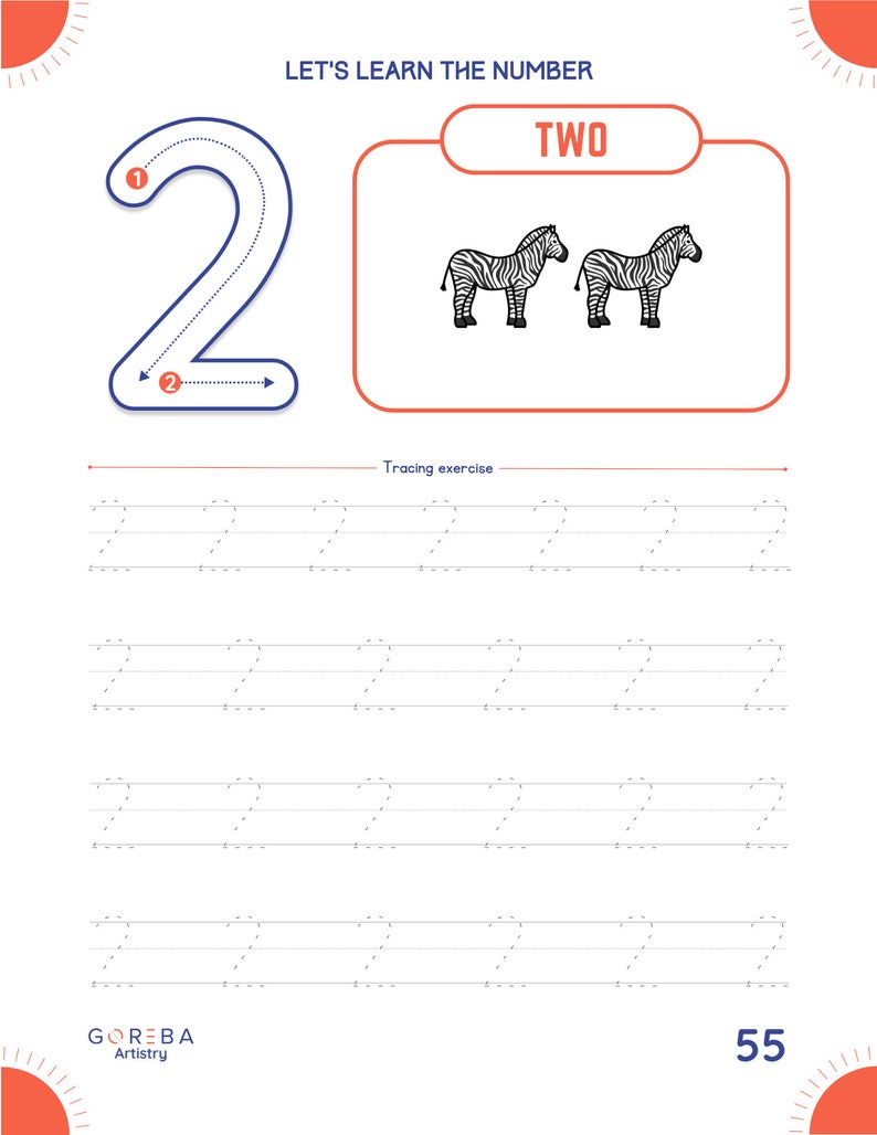 Alphabet & Number Worksheets, ABC Tracing Worksheet for Kids Fun and ...