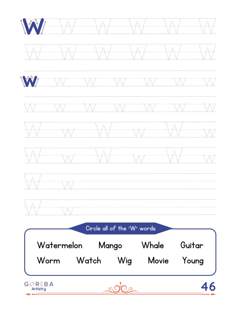 ABC Tracing Worksheet for Kids - Fun and Educational Alphabet Learning ...