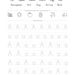 Printable Alphabet Worksheets, ABC Tracing Worksheet for Kids Fun and ...
