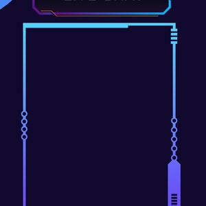 Modern Purple Blue Twitch Stream Package - Overlays, Panels, Alerts ...