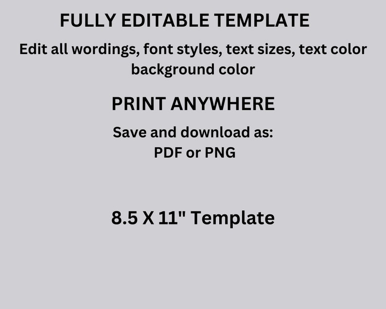 Editable Minimalist Invoice Template small Businesses - Etsy