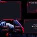 Premium Black and Red Neon Twitch Stream Package Streamer Graphics ...