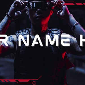 Premium Black and Red Neon Twitch Stream Package | Streamer Graphics ...