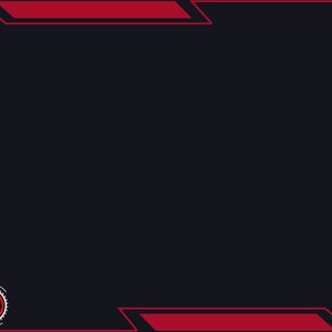 Black and Red Modern Neon Twitch Screen Eye-catching Twitch Elements ...