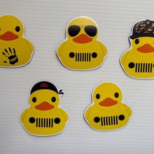 Duck Magnets for Jeep Ducking and Cruising Rubber Duckie Magnet Car ...
