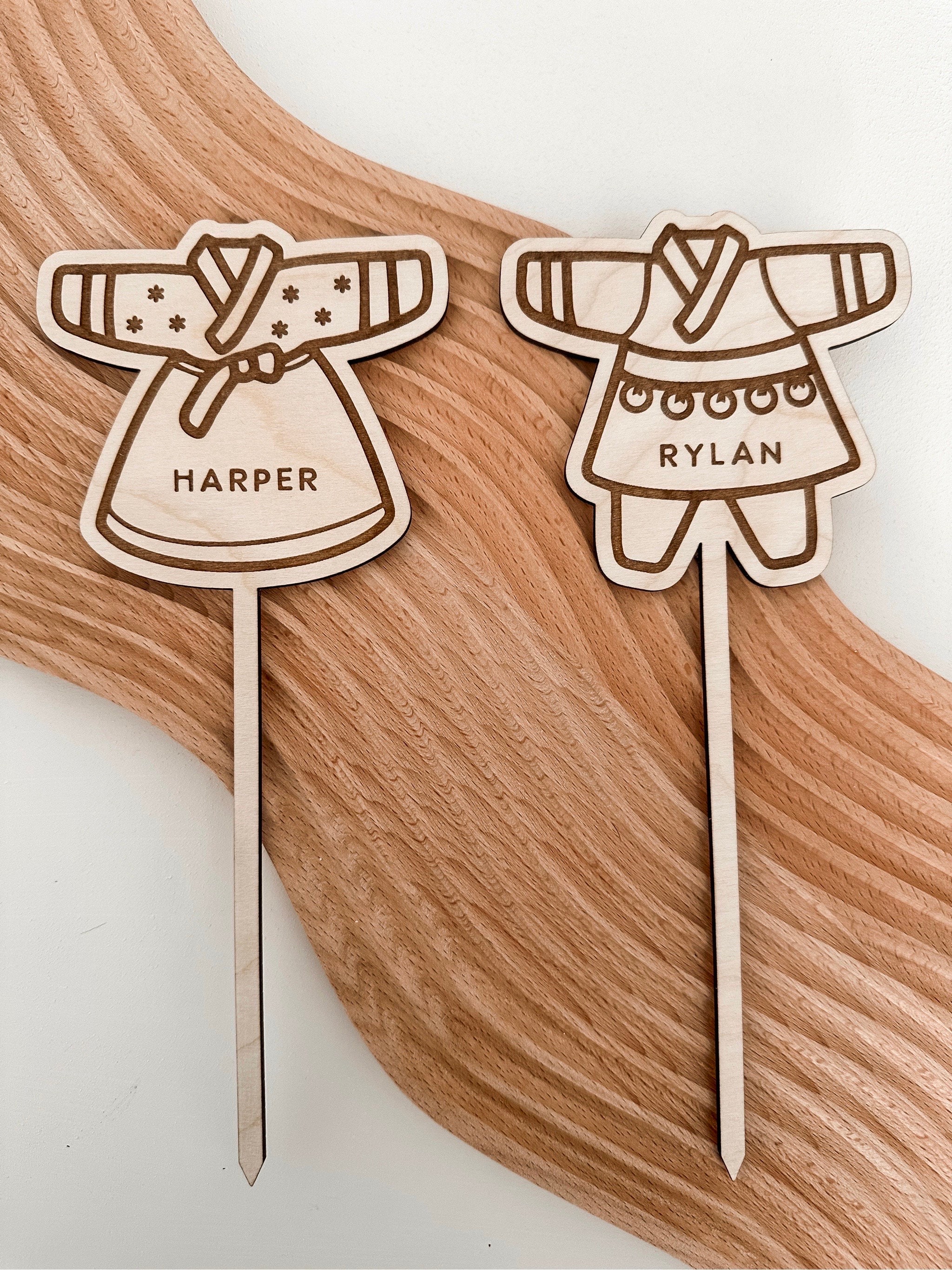 Hanbok Cake Topper for Korean First Birthday Dohl Doljanchi Quick Ship ...