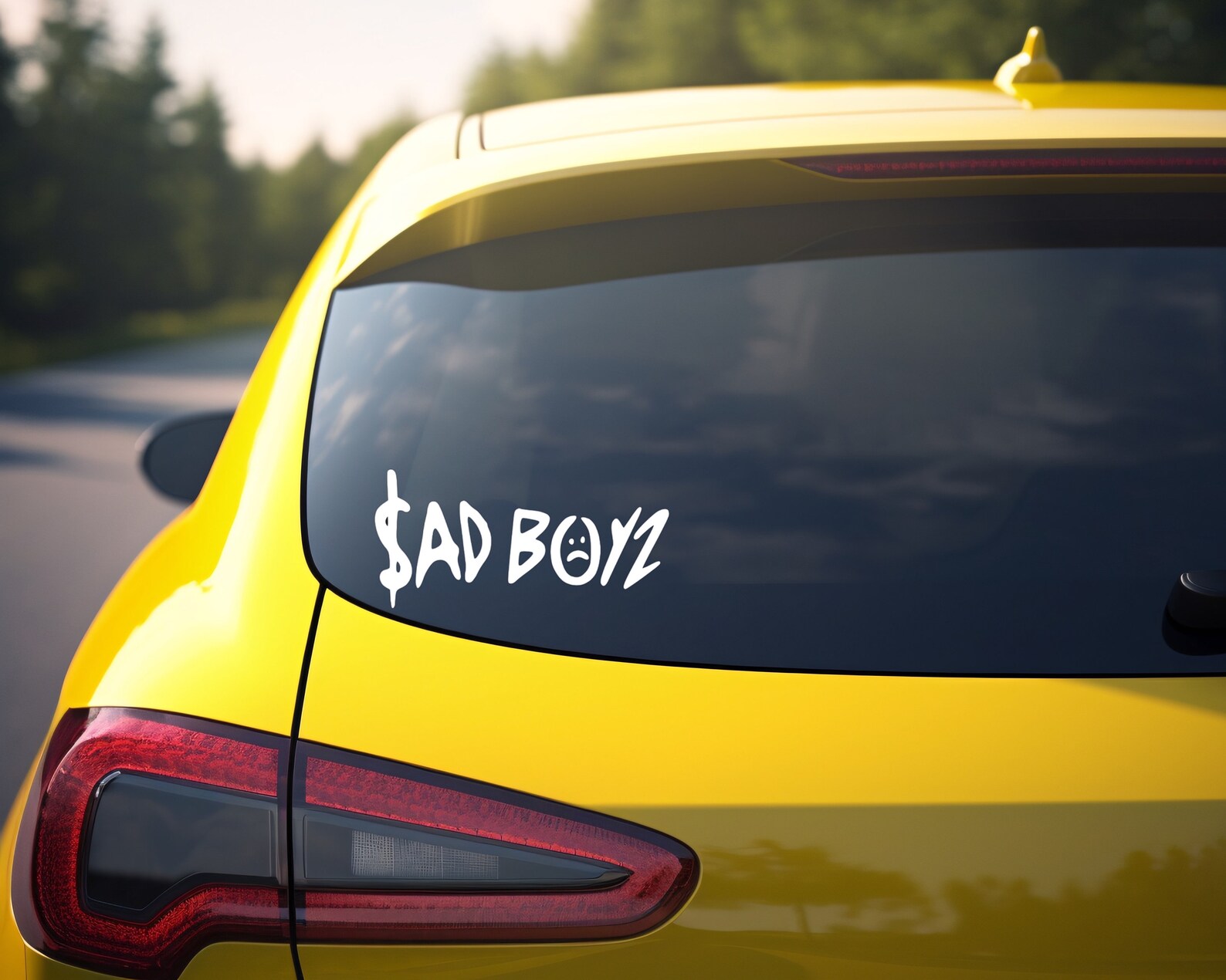 Sad Boyz Decal - Etsy