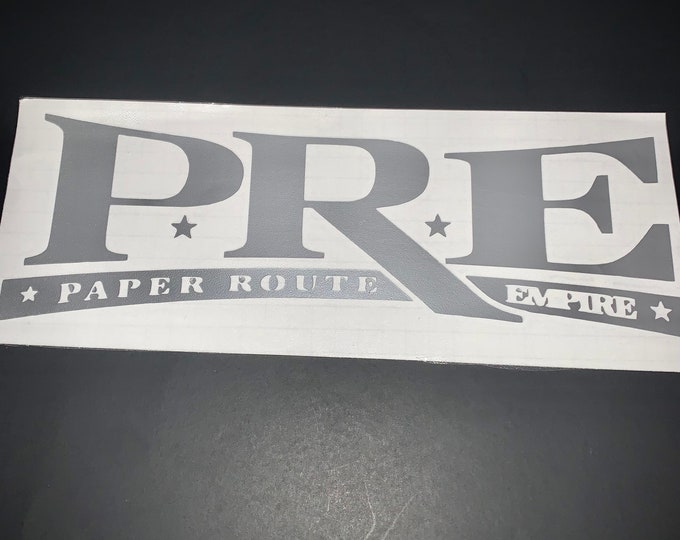 Paper Route Empire Decal - Etsy